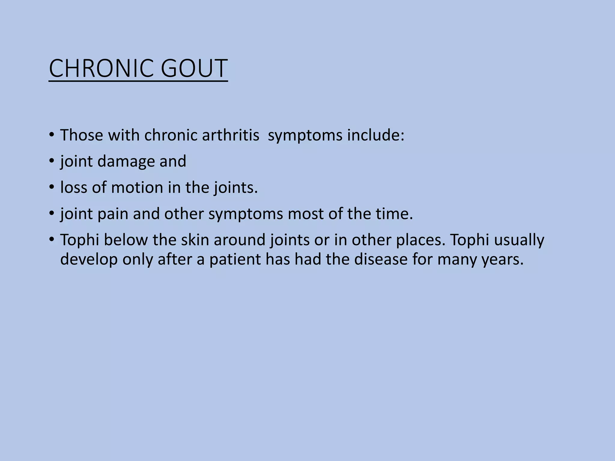 Gout - types,causes,treatment | PPT | Foot Health | Diseases and Conditions