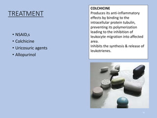 Gout - types,causes,treatment | PPT