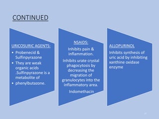 Gout - types,causes,treatment | PPT | Foot Health | Diseases and Conditions