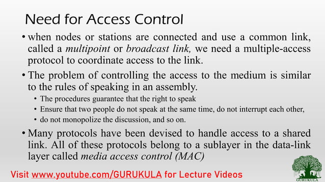 23 Access Control Random Access Methods Part 1 Pdf Computer Networking Computing