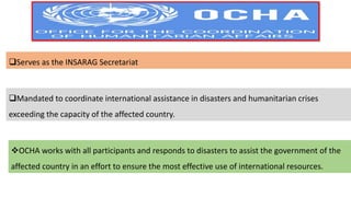 International usar operations roles and responsibilities | PPTX