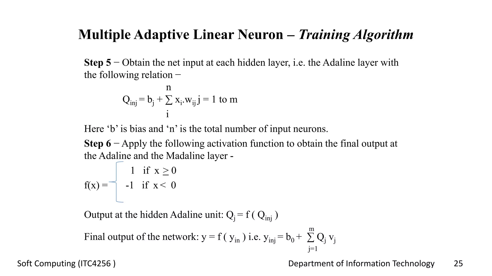 Supervised learning network | PPTX