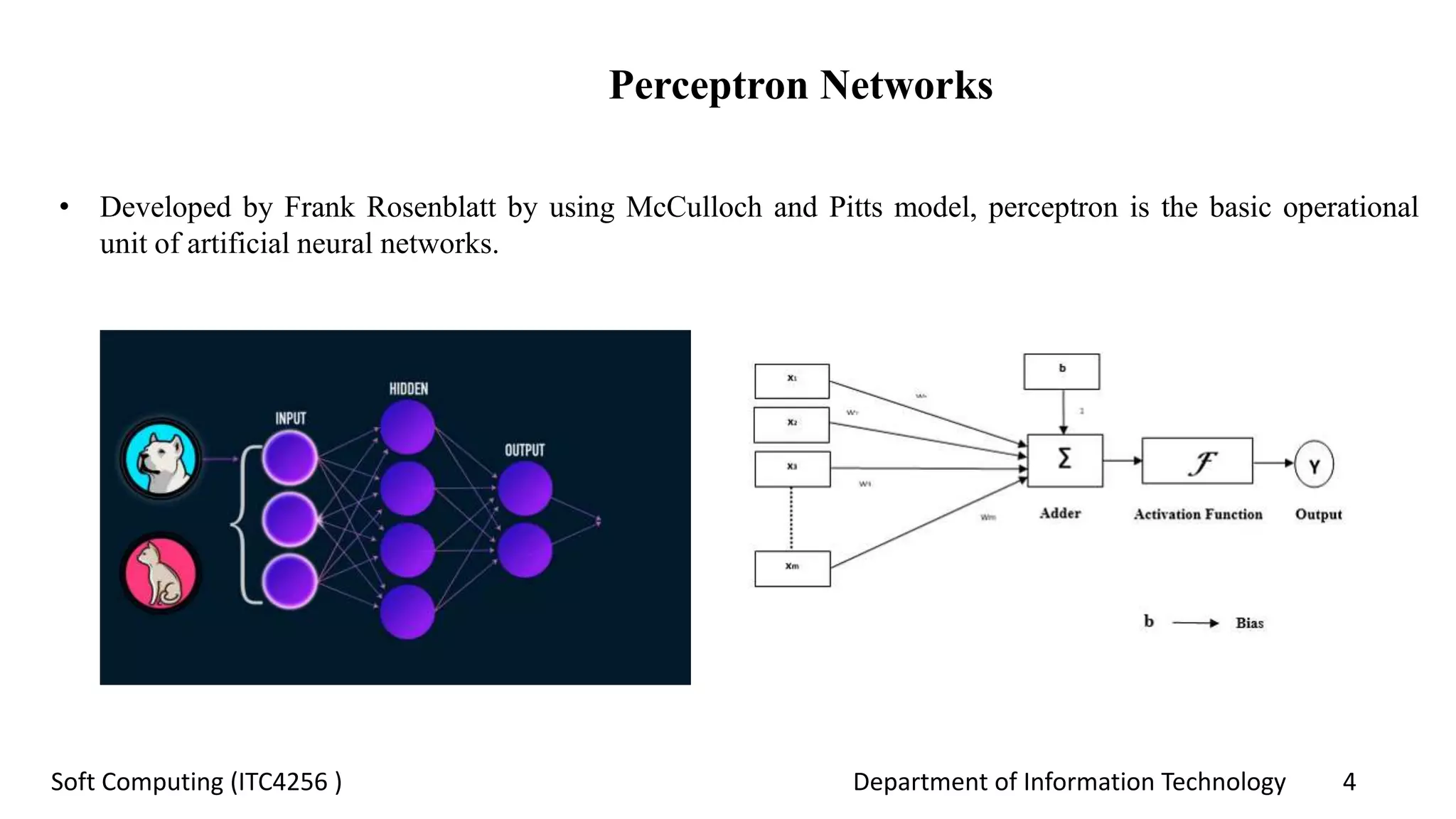 Supervised learning network | PPTX