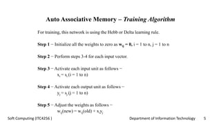 Associative memory network | PPTX | Computing | Technology & Computing