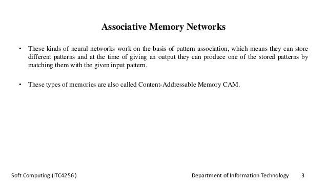 Associative Memory Network