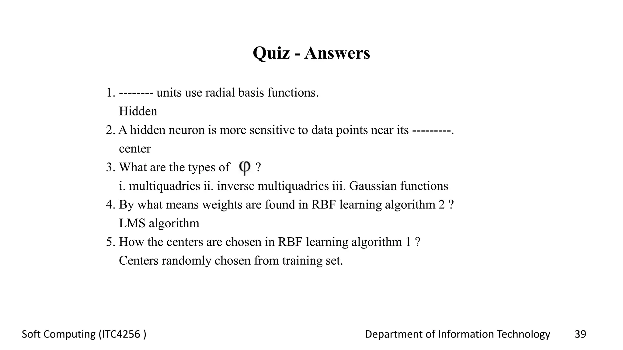 Unsupervised Learning Networks Pptx Computing Technology And Computing