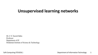 Unsupervised learning networks | PPT