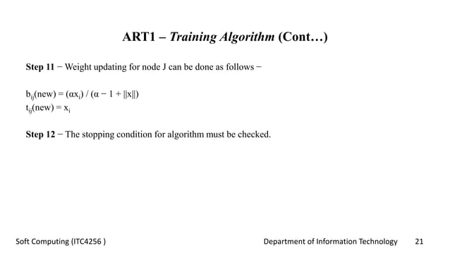 Unsupervised Learning Networks Pptx Computing Technology And Computing