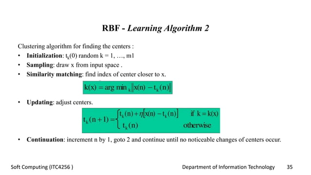 Unsupervised Learning Networks Pptx Computing Technology And Computing