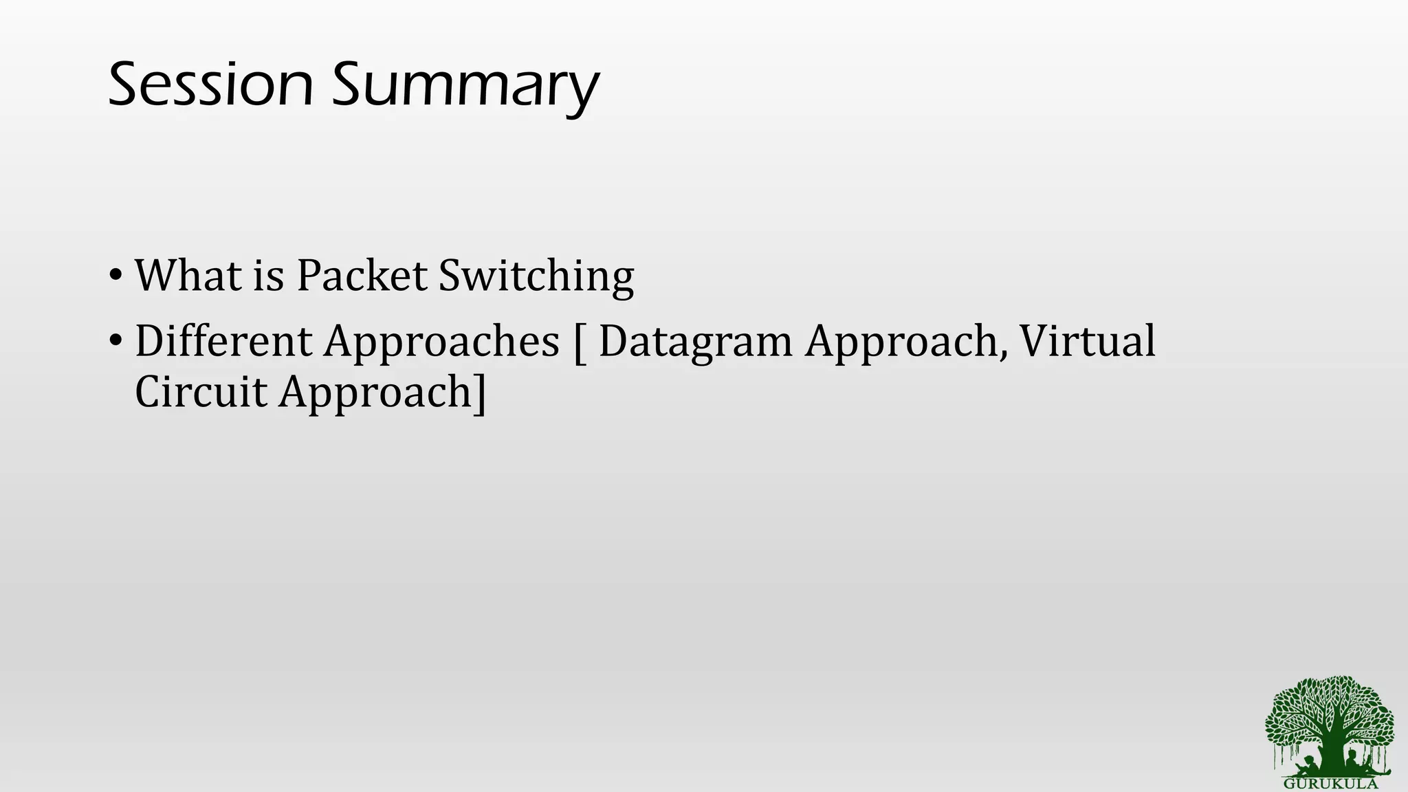 2.9 network layer services packet switching | PDF