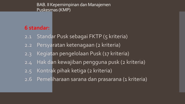 2. standar dan instrumen akreditasi ns | PPTX