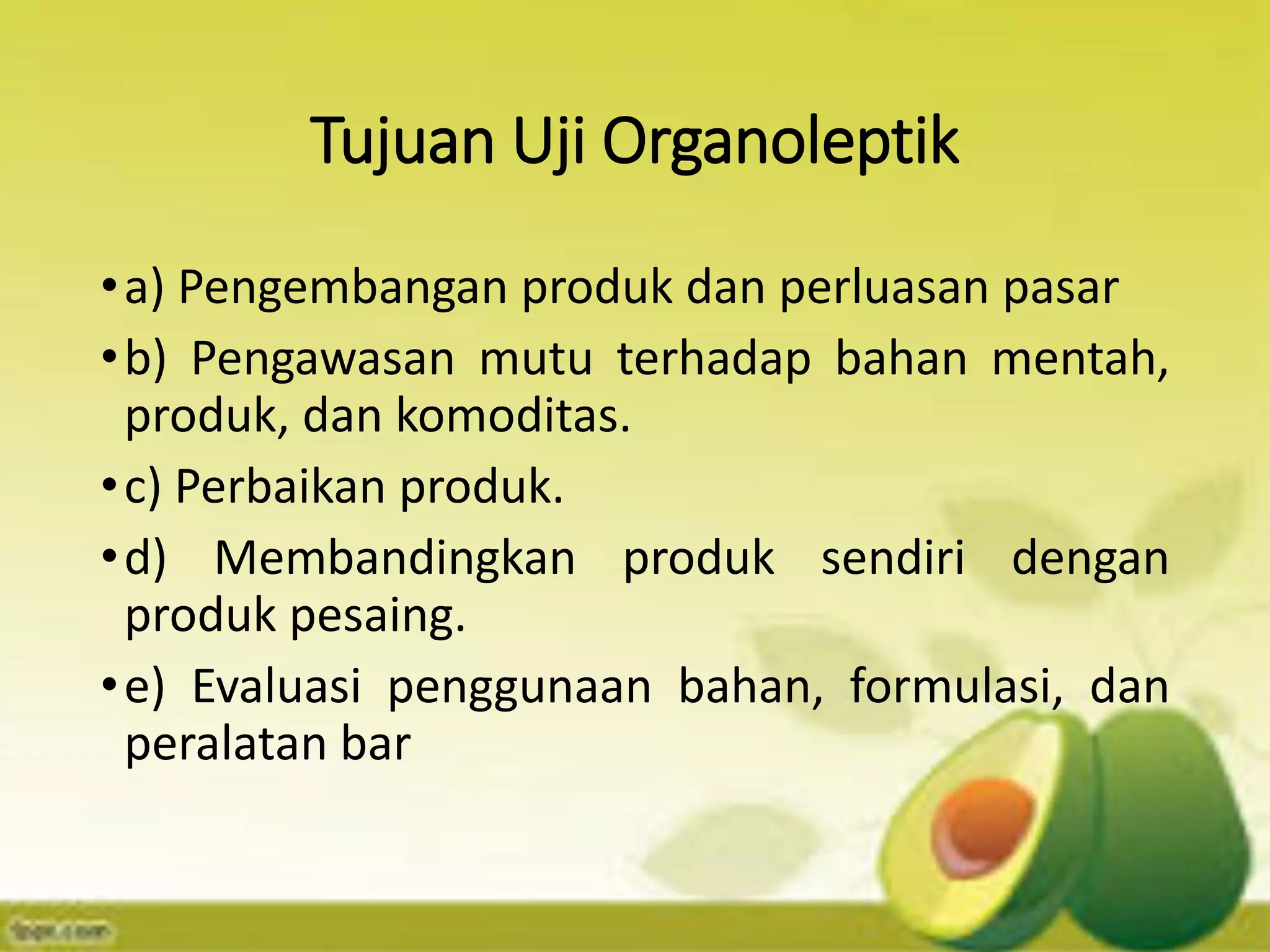 2. penilaian kualitas pangan | PDF