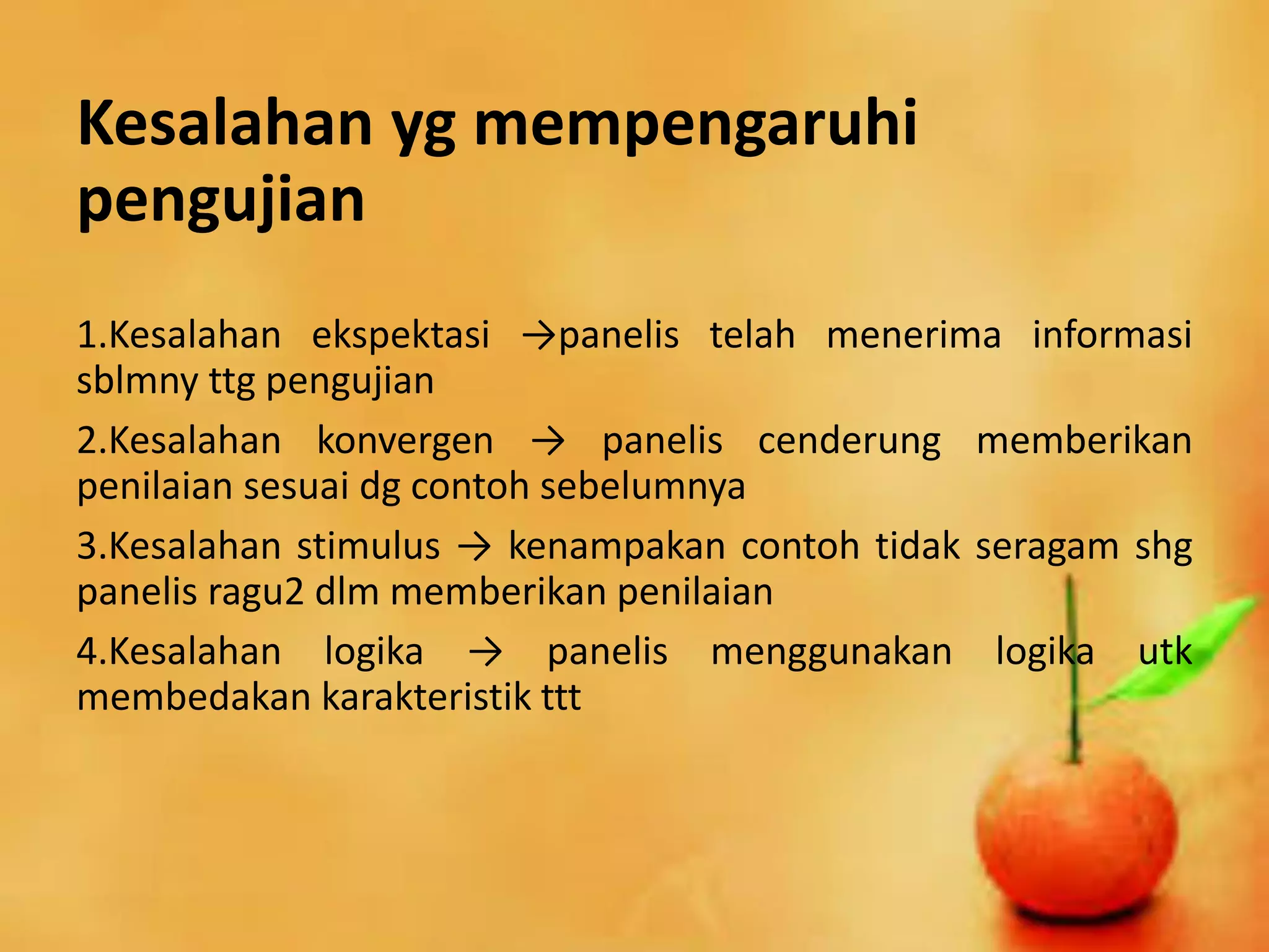 2. penilaian kualitas pangan | PDF