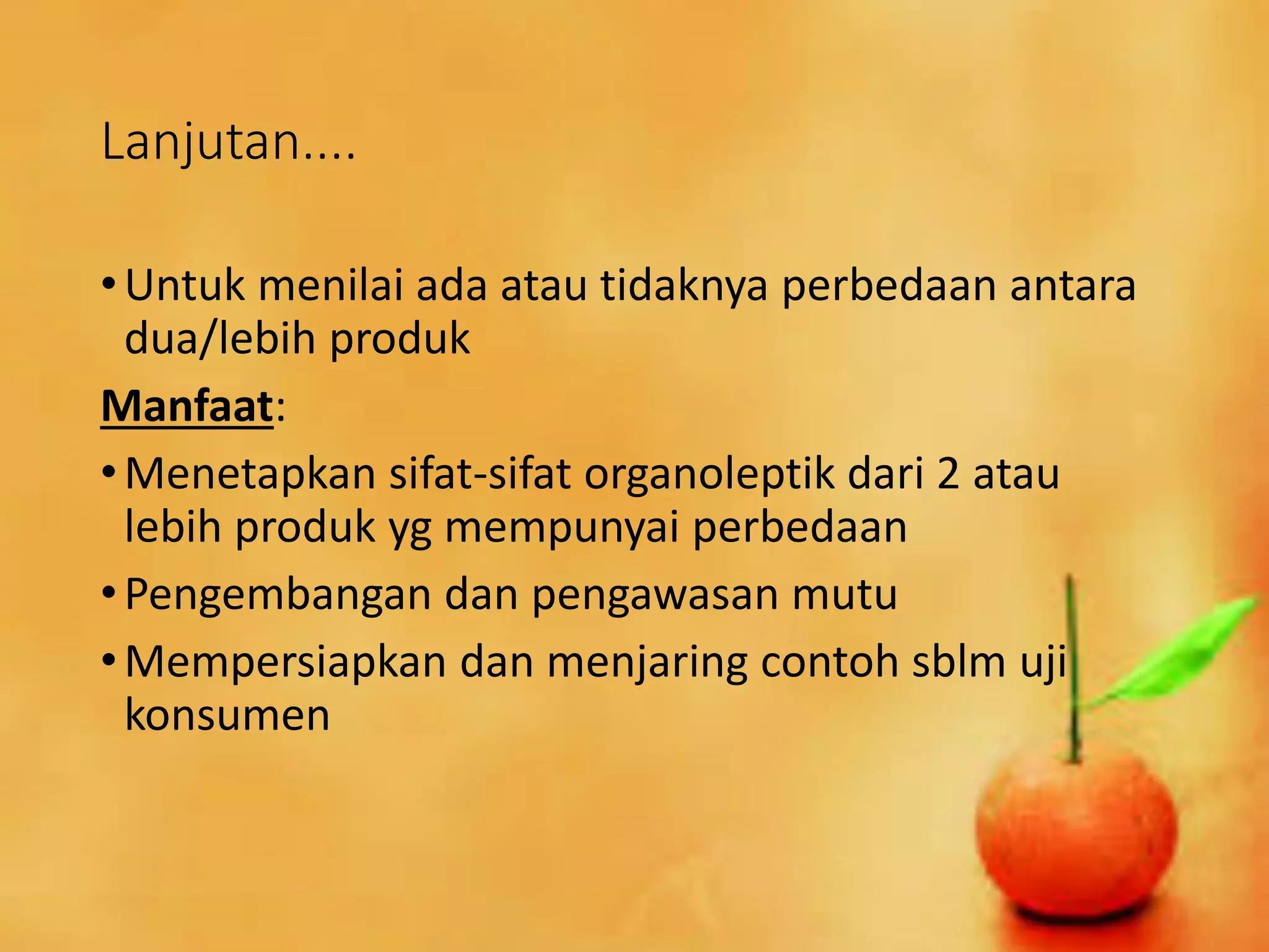 2. penilaian kualitas pangan | PDF