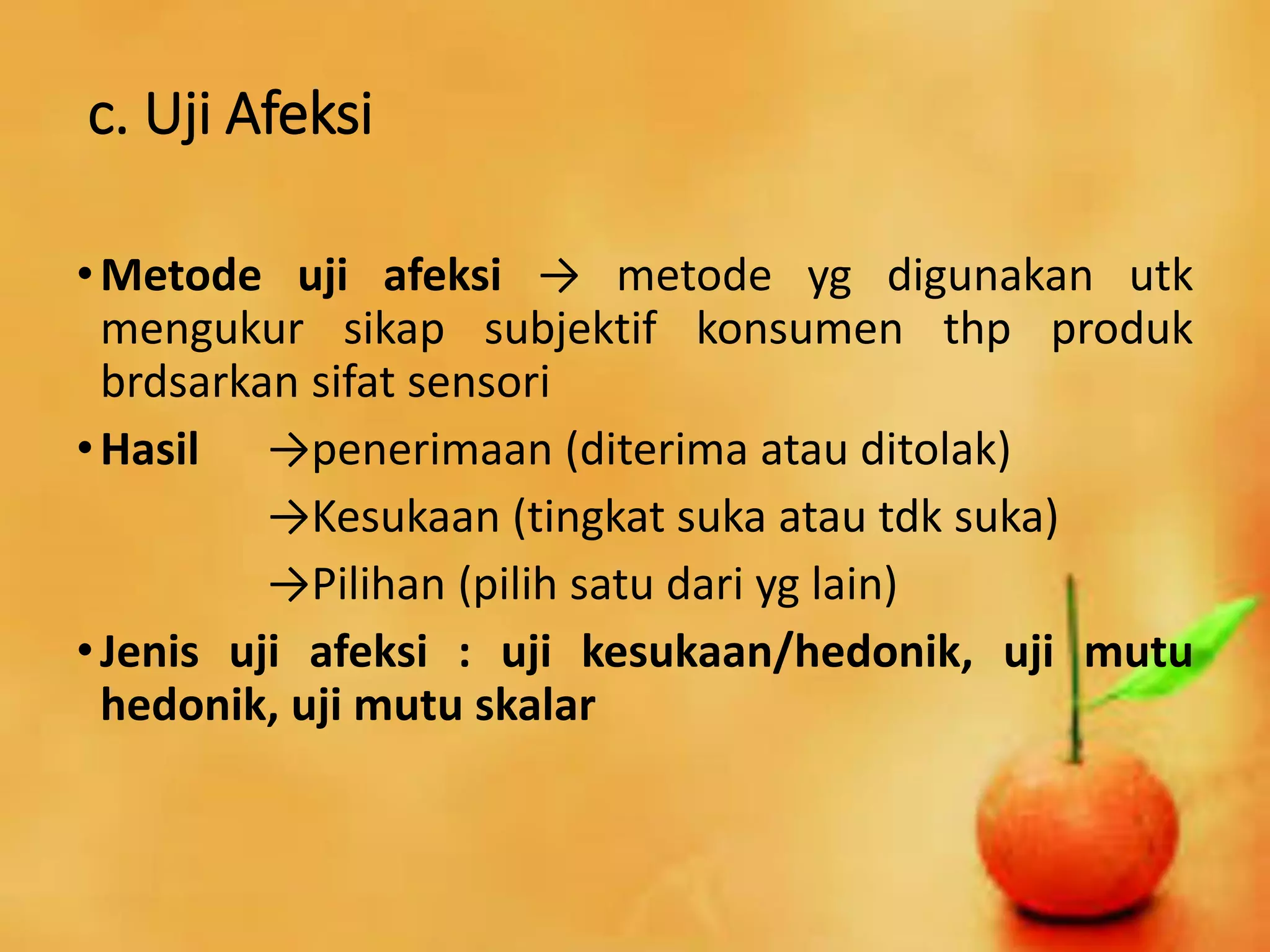 2. penilaian kualitas pangan | PDF