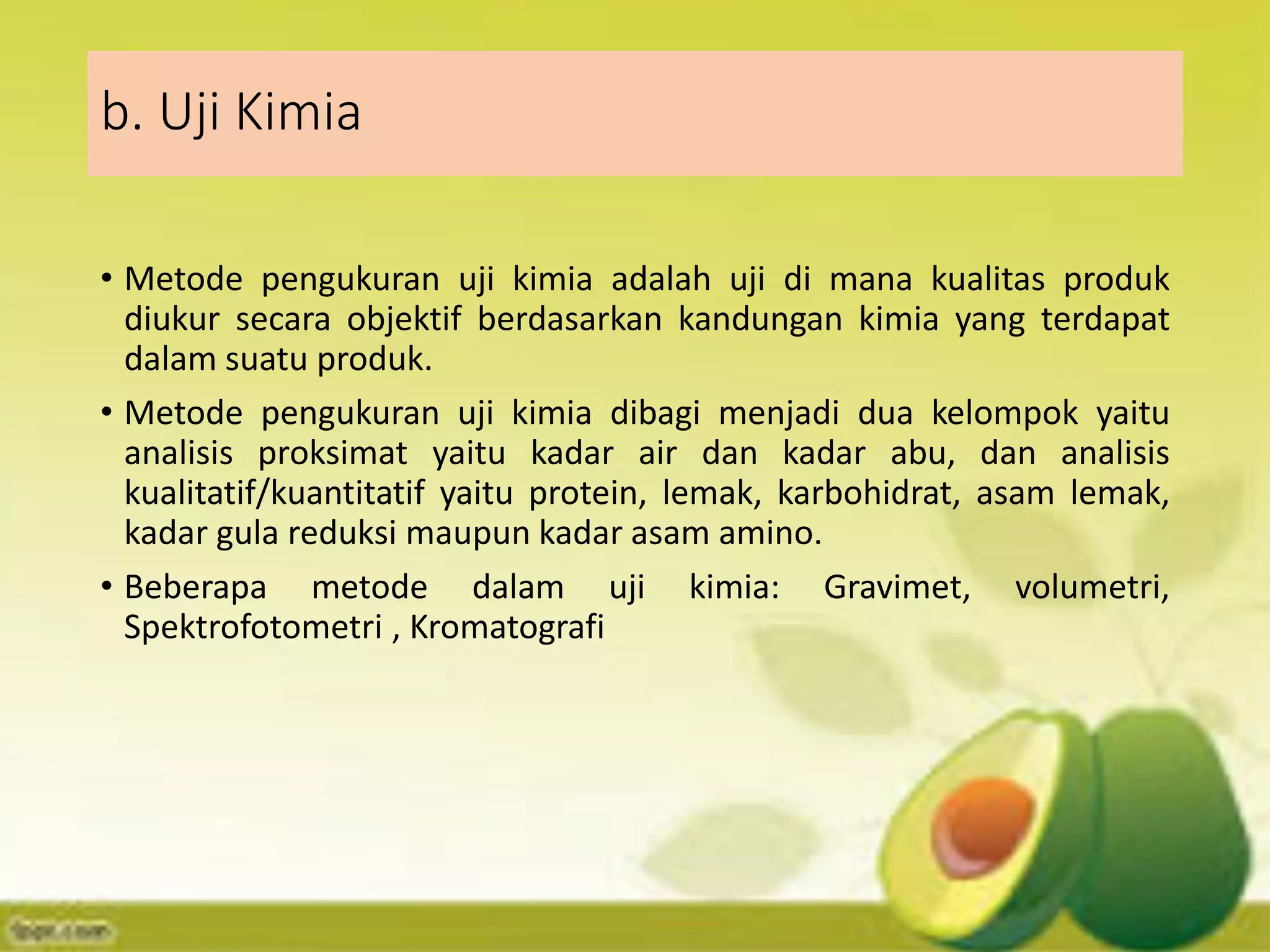 2. penilaian kualitas pangan | PDF