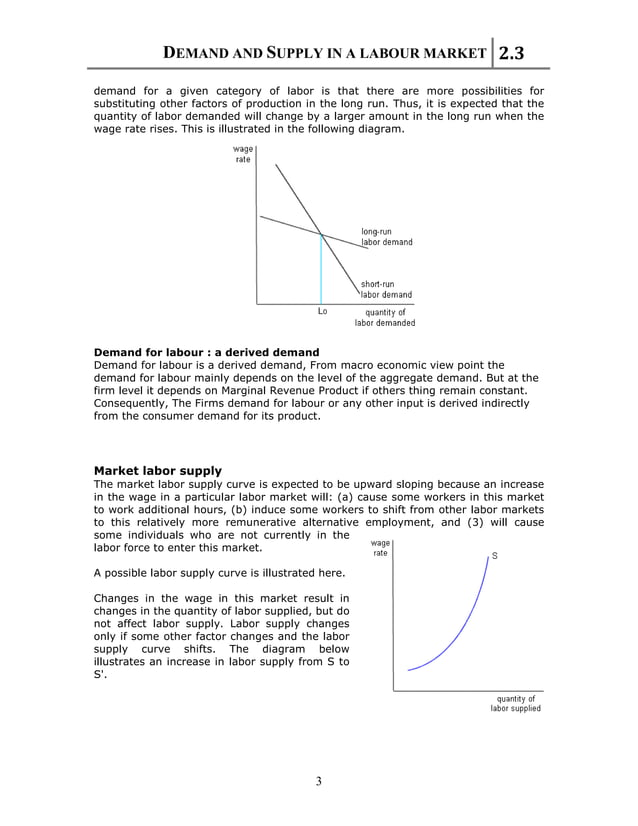 demand and supply analysis | PDF