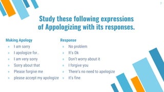 Grattitude and Apologizing | PPTX