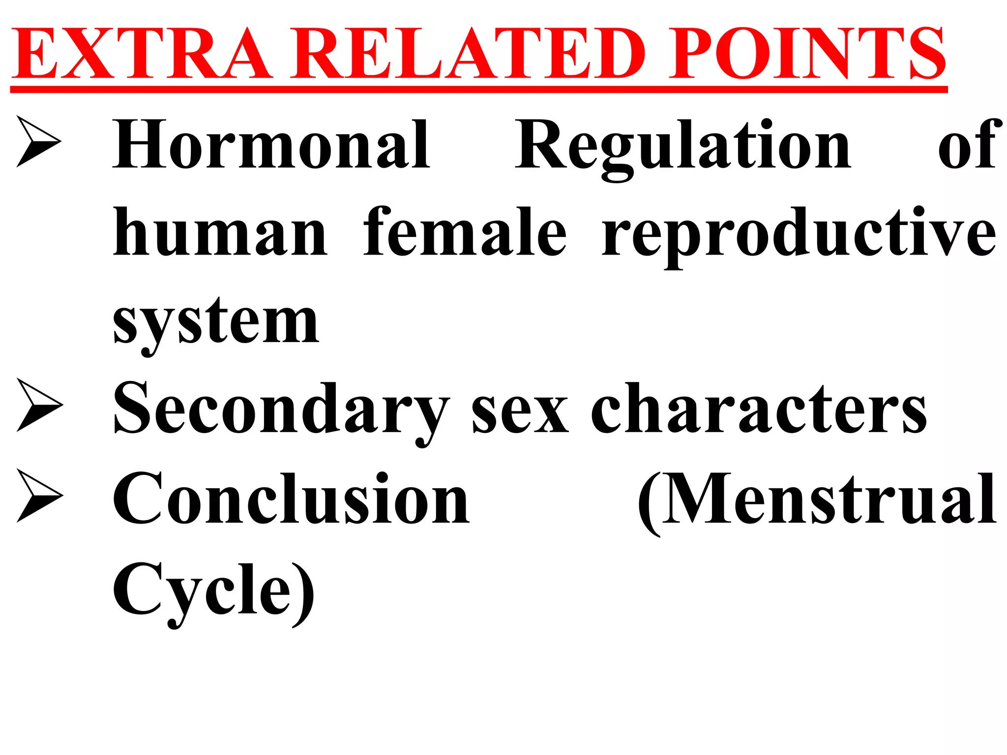 Human Female Reproductive System | PDF