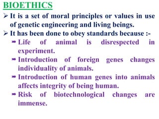 Applications of Recombinant DNA Technology | PPT