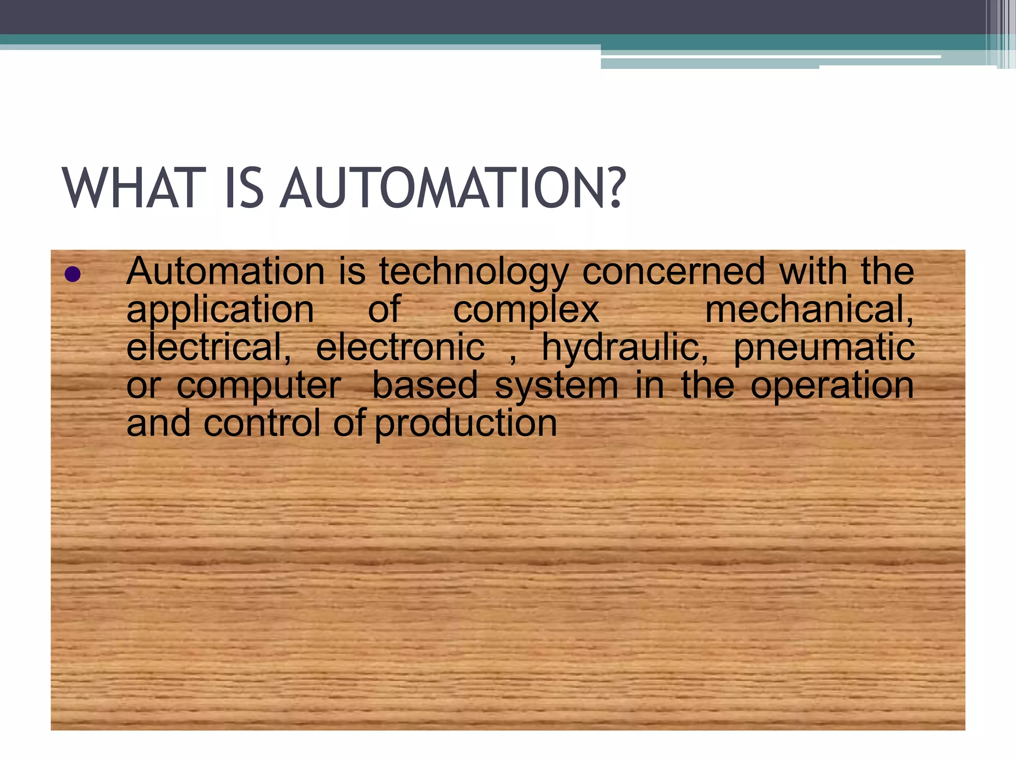 automation in cad cam | PPTX