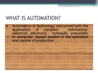 automation in cad cam | PPTX