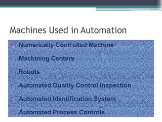 automation in cad cam | PPTX
