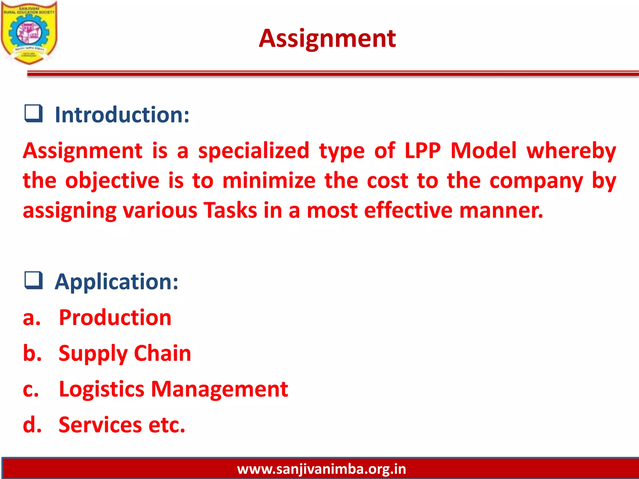 2.15 introduction to assignment | PPTX
