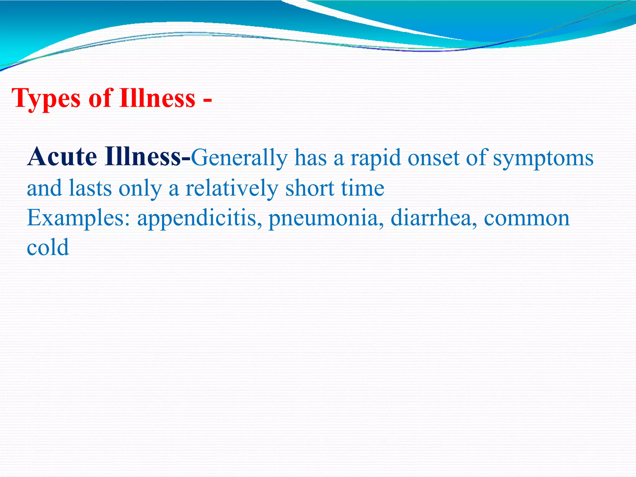 Concept of Disease | PPTX