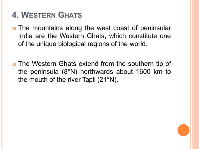 Biogeographical classification of India | PPTX | Asia Travel | Travel ...