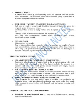 2.classification of hotels (1) | PDF