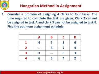 2.20 special case of prohibited route in assignment | PPTX