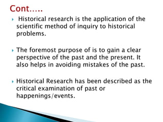 Types of Research in Music | PPTX