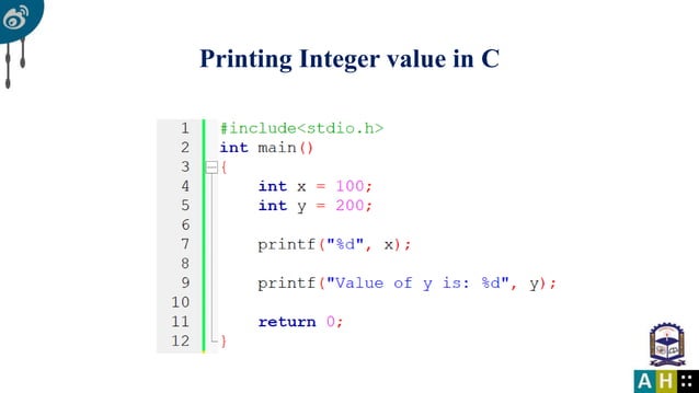 2. introduction of a c program | PPT