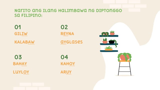 ANG DIPTONGGO NG WIKANG FILIPINO | PPTX