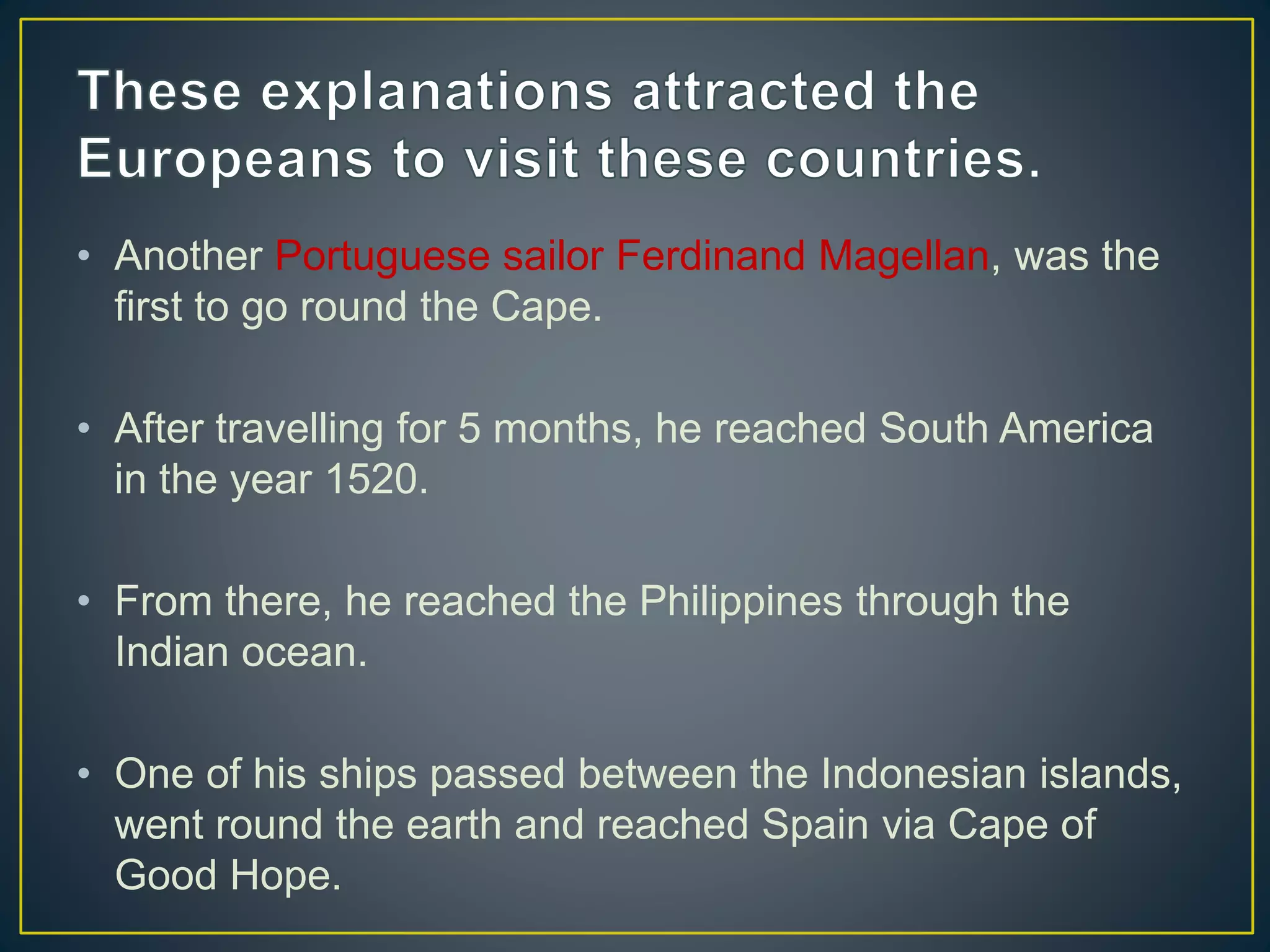 2. geographical explorations | PPTX