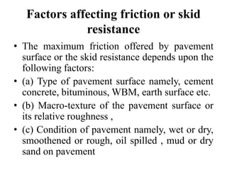 Highway Cross Section Elements | PPTX | Physics | Science