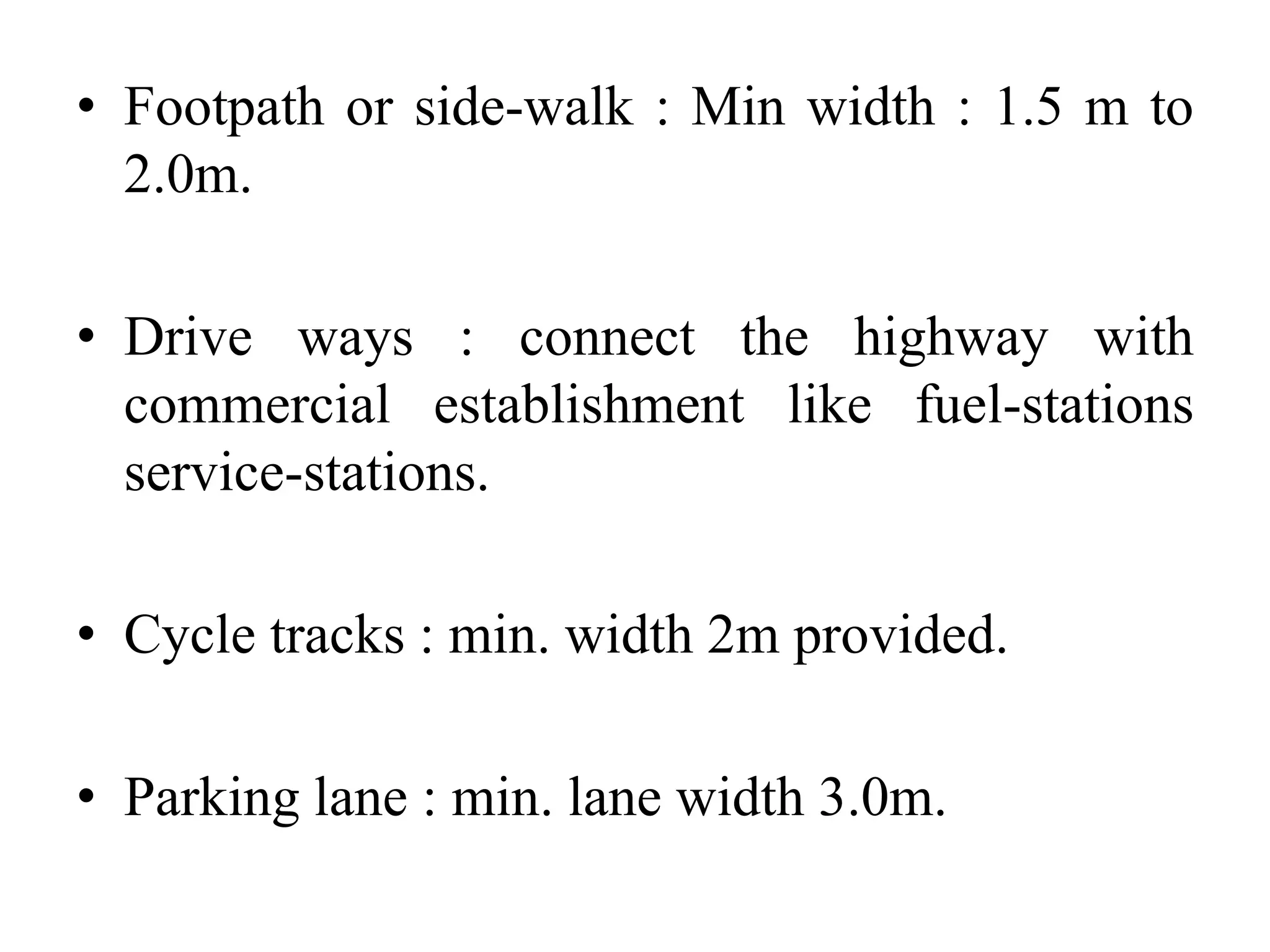 Medians/Traffic separators , kerbs, Road margins | PPTX