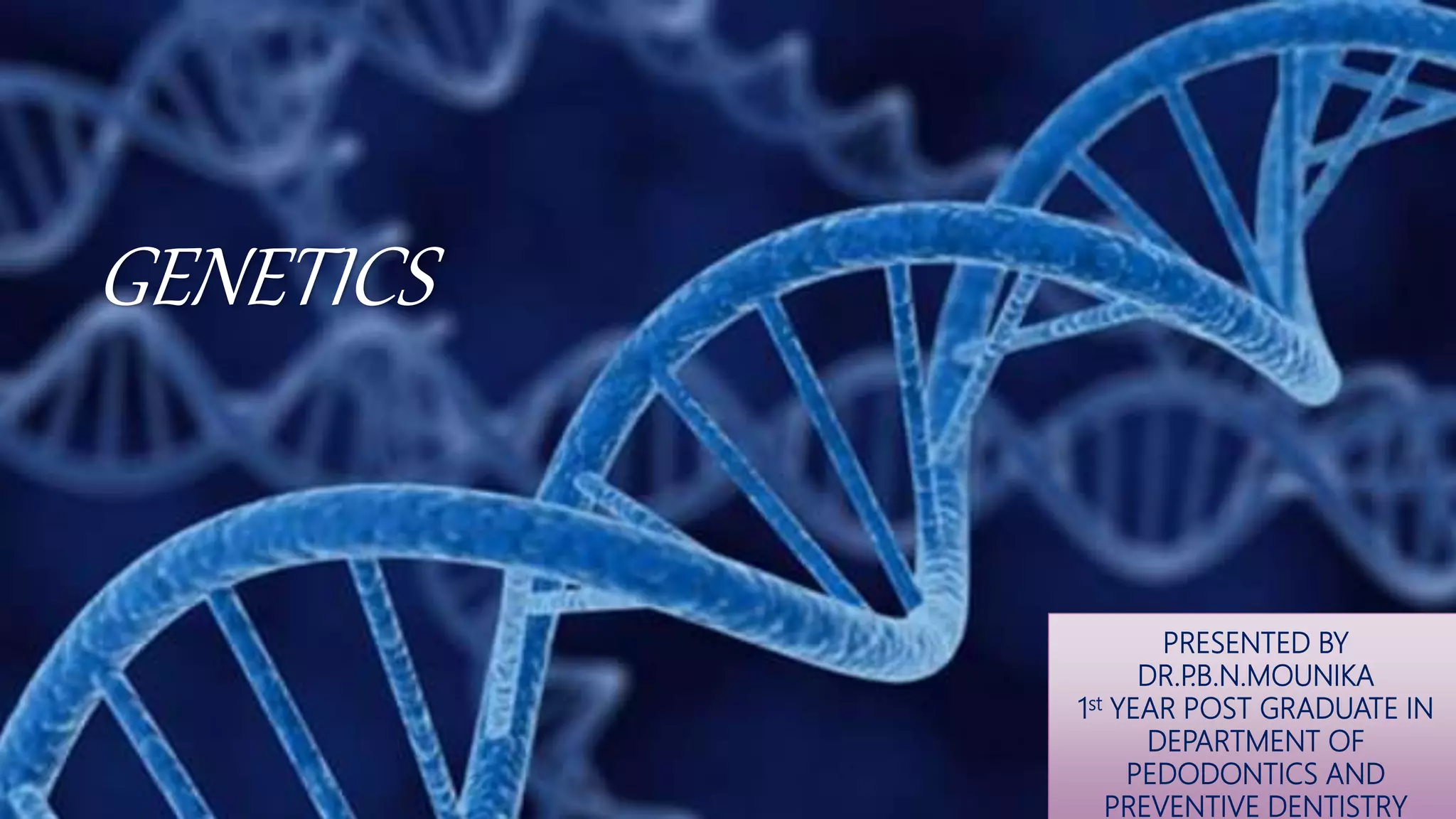Genetics | PPT