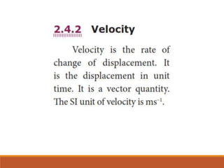 2. Pedagogy of Physical science (part II) - Motion | PPT