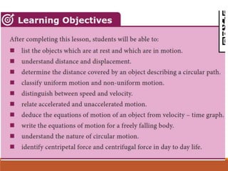 2. Pedagogy of Physical science (part II) - Motion | PPT