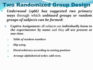 Types of Research Design | PPTX