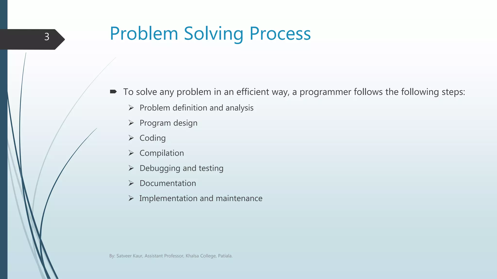 Problem solving process | PPT
