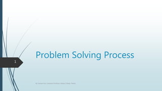 Problem solving process | PPT