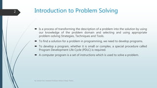 Problem solving process | PPT