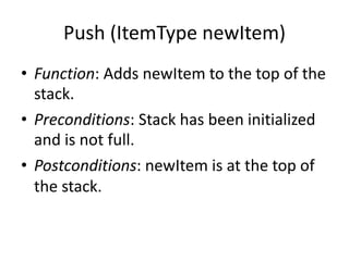 2.1 STACK & QUEUE ADTS | PPTX