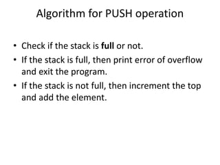 2.1 STACK & QUEUE ADTS | PPTX