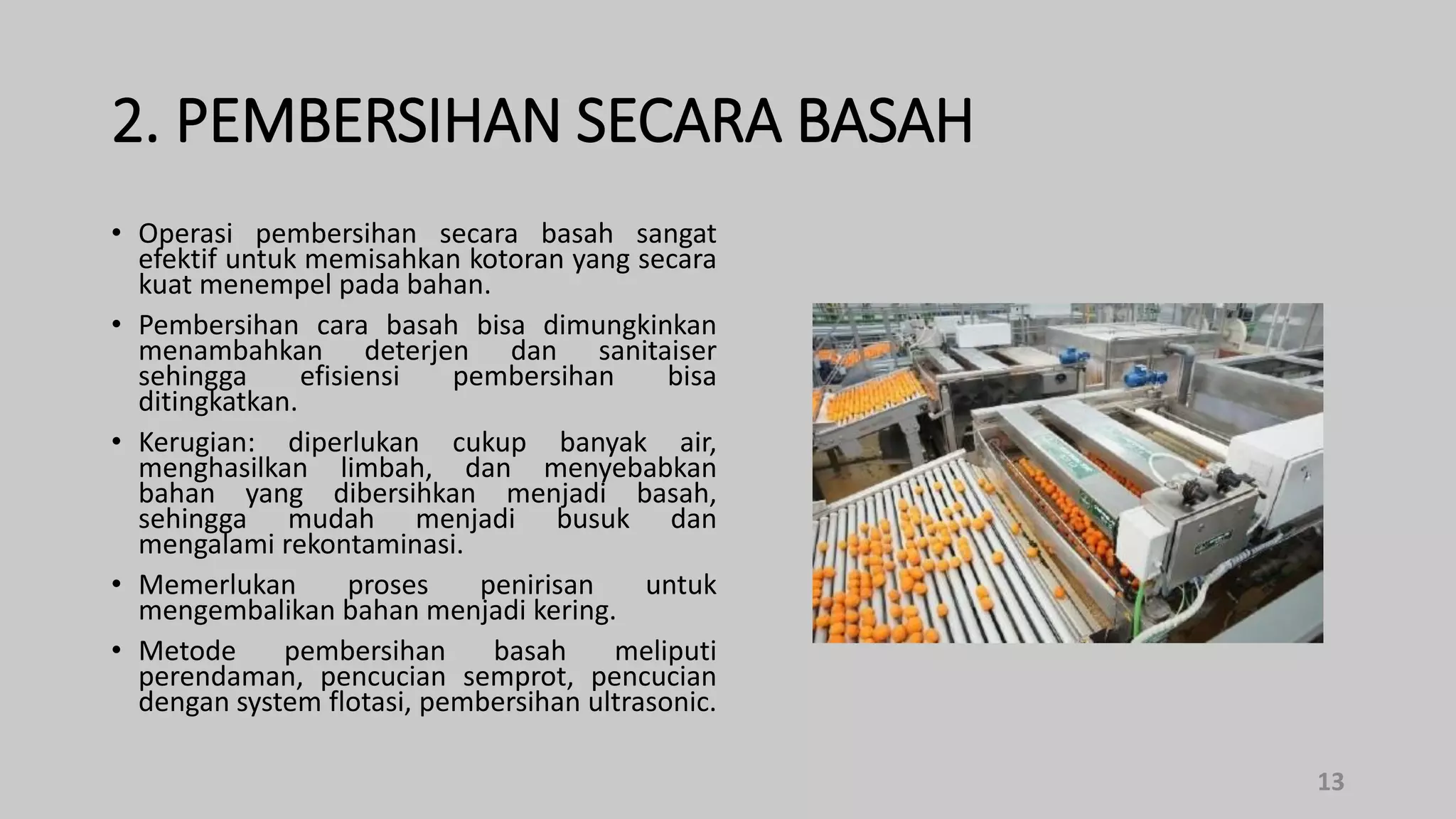 2. PEMBERSIHAN PRODUK HASIL PERTANIAN | PDF
