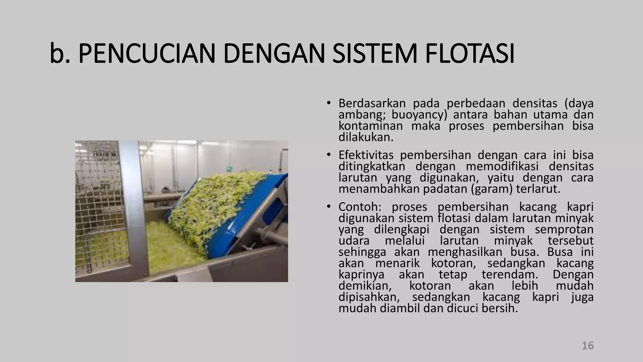 2. PEMBERSIHAN PRODUK HASIL PERTANIAN | PDF