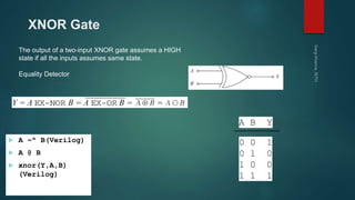 Logic Gates | PPTX